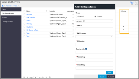 Nuix Discover configuration