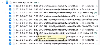 Ingest and export RSMF data